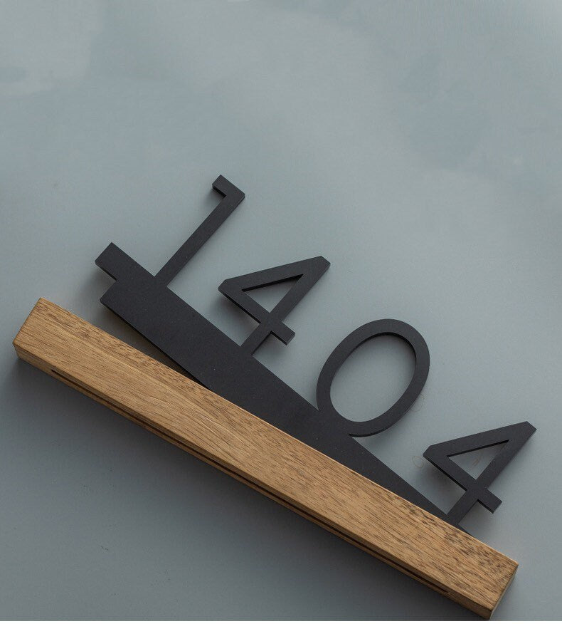 Custom Acrylic Hotel Room Number Sign, Office Door Sign, Company Signa ...